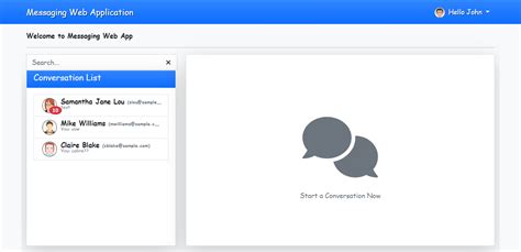 messaging web application in php oop free source code sourcecodester