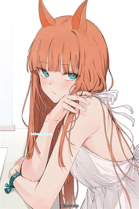 赛马娘pretty Derby马娘无声铃鹿（赛马娘）silence Suzuka白色连衣裙 えみょillustration