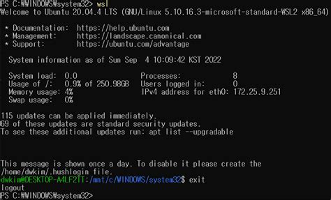 Wsl Windows Subsystem For Linux 맛보기 Feat Vs Code 펭덕의 주저리x2