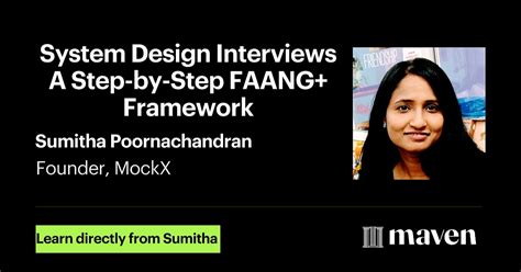 System Design Interviews A Step By Step Guide