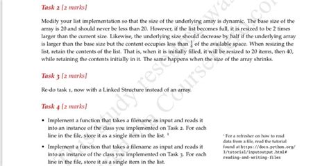 Solved Task 2 12 Marks Modify Your List Implementation So