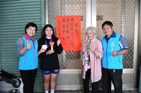 亞洲光輝耀吉安》任明綉、吳韋正獲亞運榮耀家鄉 游淑貞貼紅榜頒獎勵金分享殊榮