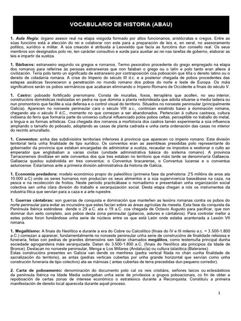 4 Vocabulario Abau Final Pdf