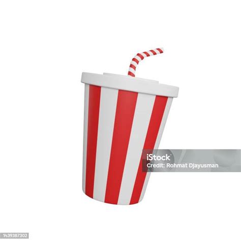 소다 컵 패스트 푸드 아이콘의 3d 렌더링 3차원 형태에 대한 스톡 사진 및 기타 이미지 3차원 형태 밀크 셰이크 아이콘 Istock