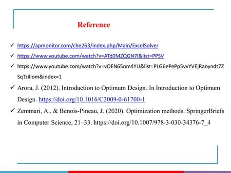 Classification Of Optimization Techniques Pdf Computer Software And Applications Computing