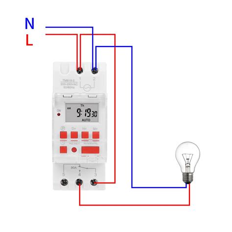 Heavy Load 5000w Digital Timer Switch Programmable Grandado