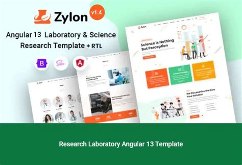 Zylon Research Laboratory Angular 13 Template Envytheme