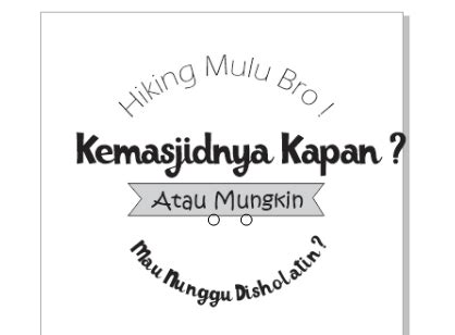 Tutorial Cara Mudah Membuat Desain Tipografi Dengan Corel Draw Zona Pembelajar
