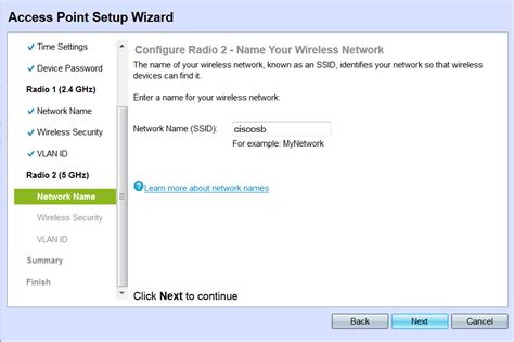 Setup Wizard Configuration On The Wap131 Access Point Cisco