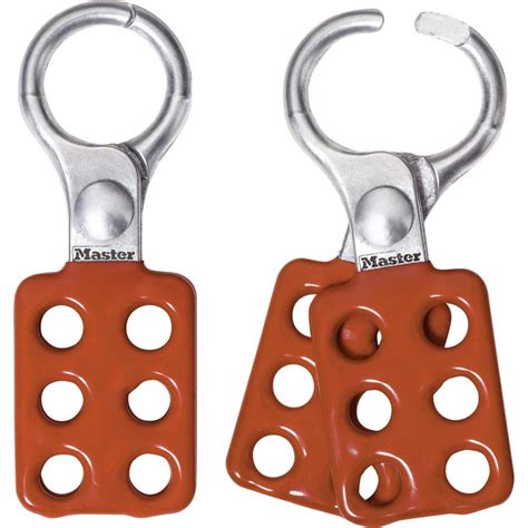Masterlock Hasp Lockout Safety Aluminium 25mm 0416 Winc