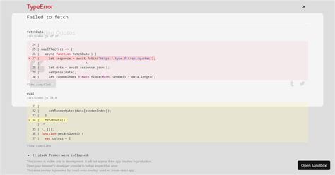 React Codesandbox