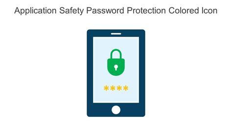 Application Safety Password Protection Colored Icon In Powerpoint Pptx Png And Editable Eps