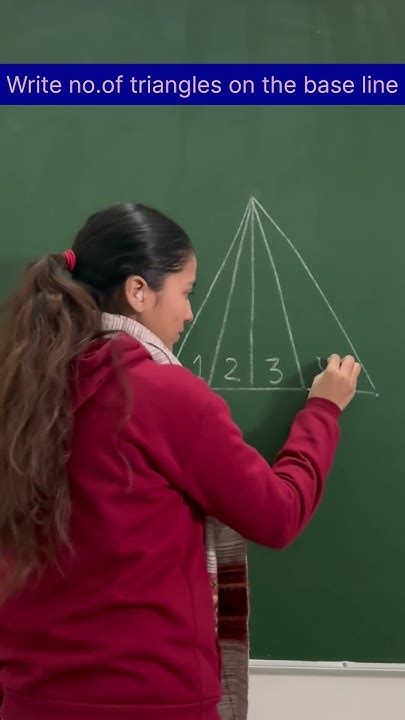 Triangle Counting Trick🤔how To Count Trianglescounting Triangle Short Trickshortsreasoning