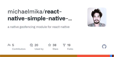 Github Michaelmikareact Native Simple Native Geofencing A Native Geofencing Module For React