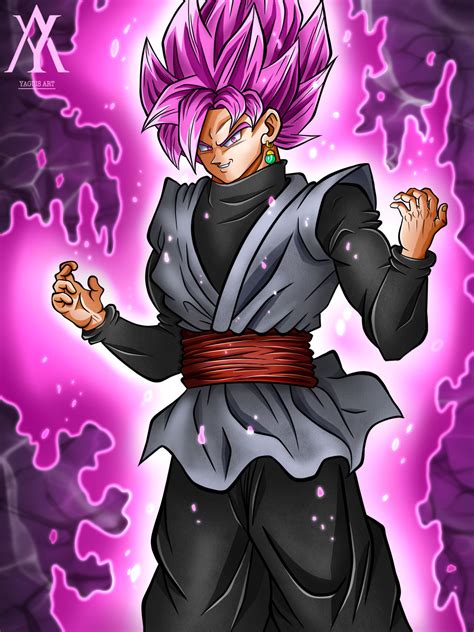 Goku Black Rose Dragon Ball By Yaguisartist On Deviantart