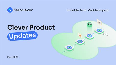 Hello Clever Clever Product Updates Invisible Tech Visible Impact