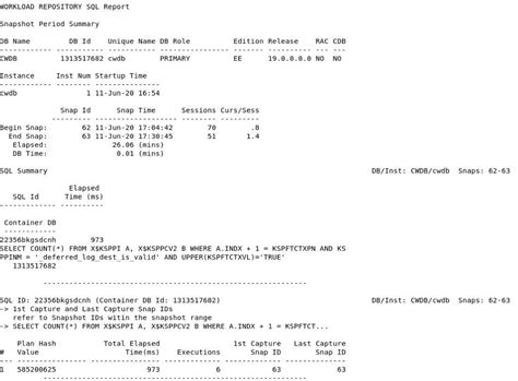 Oracle Awr Scripts Part 2