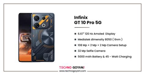 Infinix Gt Pro G Price Full Specifications Release Date Techno Goyani