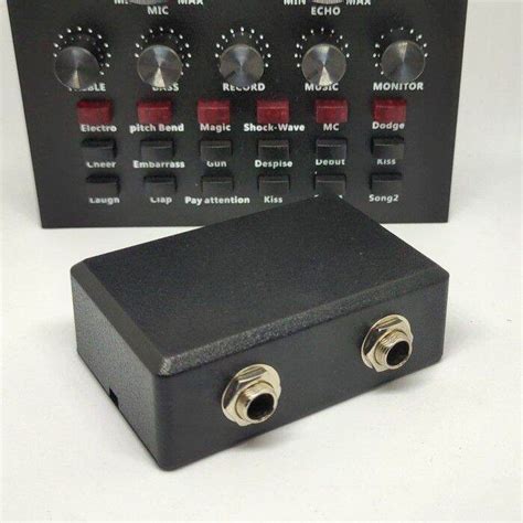 Converter V8 Soundcard Untuk Input Ke Accompany Instrumen Pada Sound Card V8s Konverter Gitar