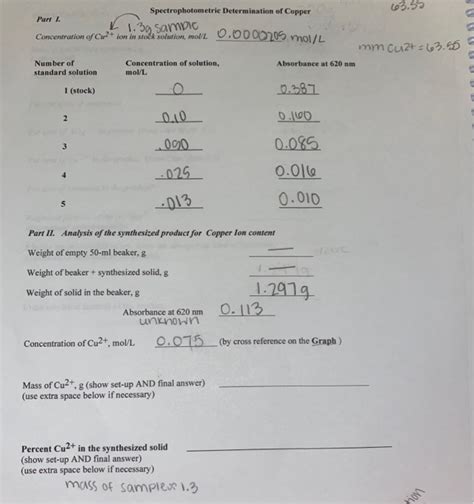 63 55 Part 7 Spectrophotometrie Determination Of