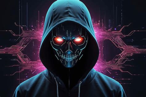 Premium Photo Photo Unrecognizable Hacker Cyber Crime Generative Ai