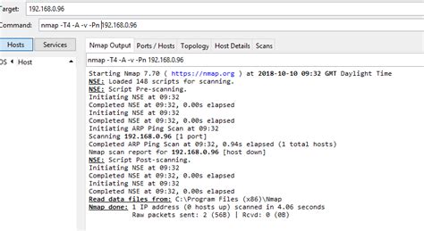 Zenmap Shows Host Down Nmap Shows Host Up · Issue 1336 · Nmapnmap