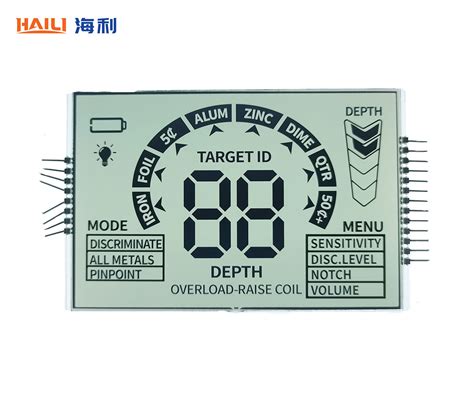 New Arrival Custom Htn Lcd Segment Display Lcd Screen Lcd Panel For Metal Testing Meterfactory