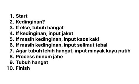 Flowchart Flowchart Agar Tidak Kedinginan By Ahmad Faizulhakim Medium