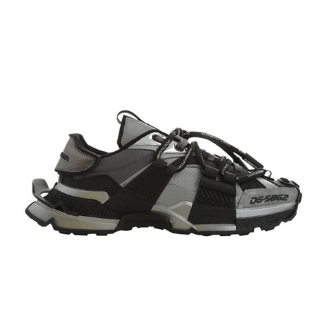 Dolce Gabbana Space Sneaker Black Grey Culture Circle