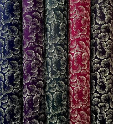 Colorful Circular Fabric Designs