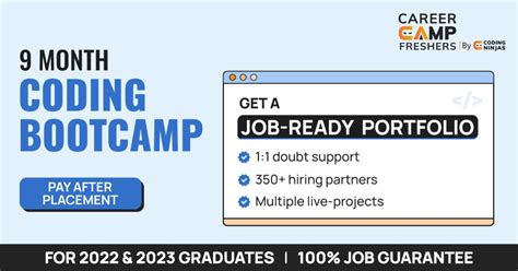 Coding Ninjas On Linkedin Full Stack Development Bootcamp For Freshers