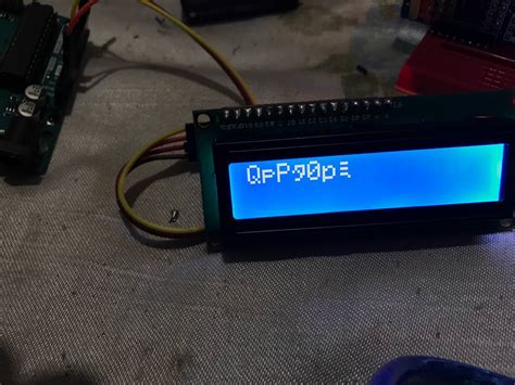 Caracteres extraños Display x con módulo I C Español Arduino Forum