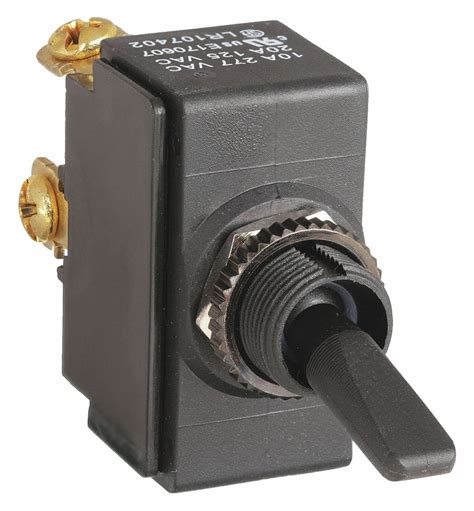 Ideal 2 Connections Spst Toggle Switch 1xwt5 774019 Grainger