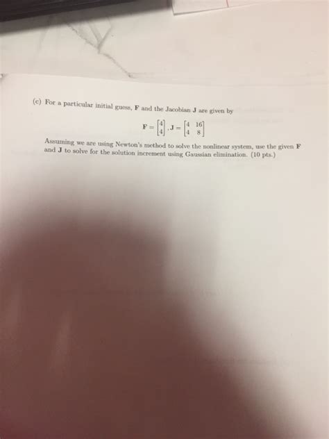 Solved 4 Nonlinearlinear Systems 25 Pts You Are Given