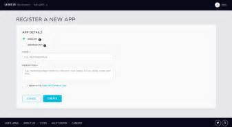 Android How To Get Client And Server Token In Uber Stack Overflow