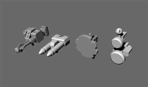 🤖 Base Mode Addons For Titans Return Trypticon・ Stl File For ・cults