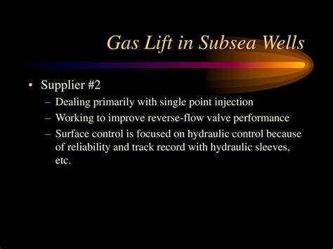 How Work Gas Lift Wells