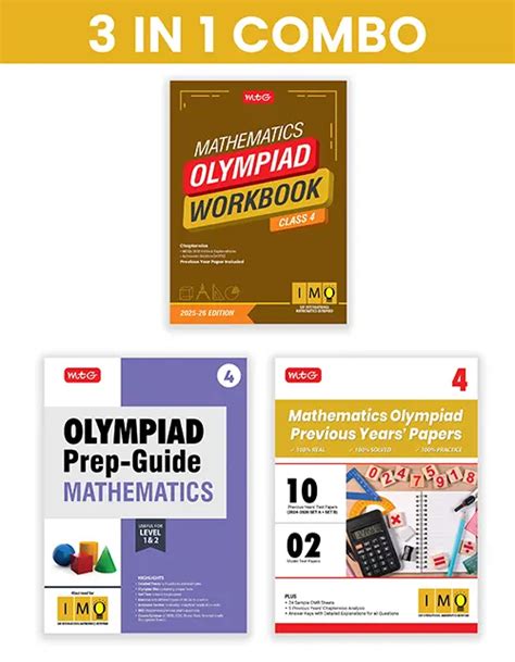 International Mathematics Olympiad Imo Workbook Prep Guide And