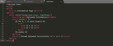 How To Make A Basic Html Form In Flask Guvi Blogs