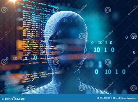 fondo astratto di programmazione di tecnologia di codice dello