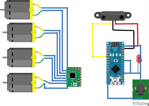 Mini Drone Circuit Diagram