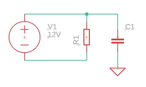 Grounding A Circuit Through A Capacitor Parallel RC Circuit Physics Forums