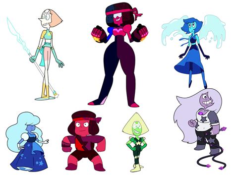 Steven Universe Crystal Gems