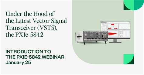 Ni National Instruments On Linkedin Amer Under The Hood Of The Latest Vector Signal