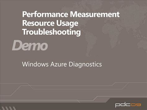 Ppt Windows Azure Diagnostics Logging And Monitoring In The Cloud Powerpoint Presentation Id