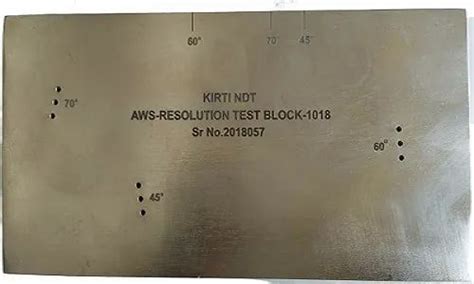 ULTRASONIC CALIBRATION BLOCKS At Best Price In Thane By Kirti NDT And Engineering Services ID
