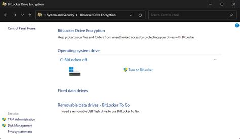 How To Disable Bitlocker Encryption When Installing Windows Micro Fusion Insight