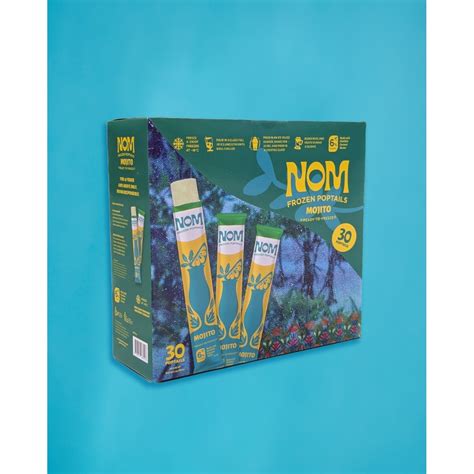 Nom Frozen Poptails Mojito Party Pack Of 30s Shopee Philippines