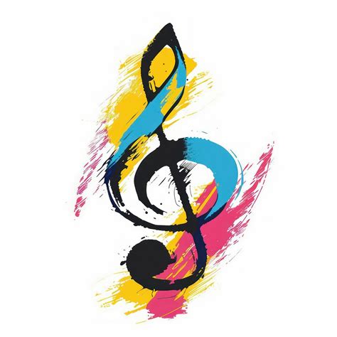 Colorful Musical Note Art Free Photo Illustration Rawpixel
