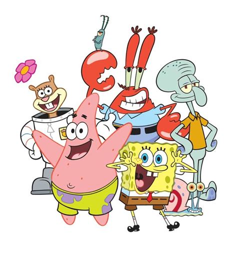 Spongebob Squarepants And Friends Coloring Pages Desenho Do Bob
